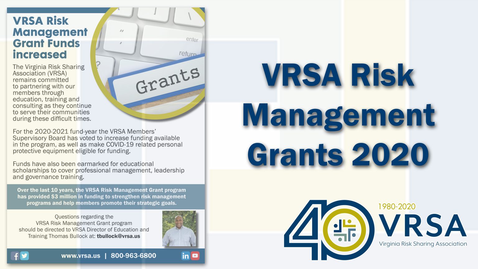 VRSA Pooling Matters: Spring 2020