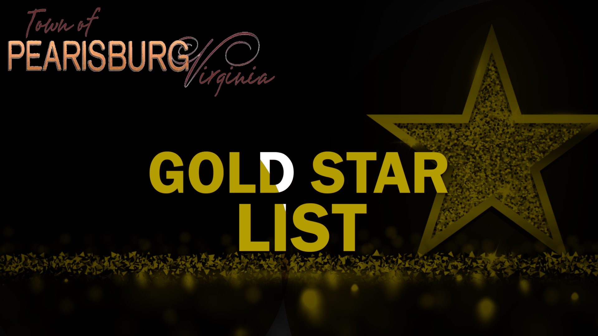 Town of Pearisburg recognized on the Gold Star List – VRSA